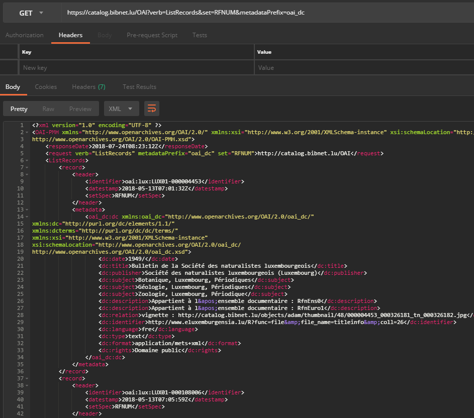 OAI-PMH – BnL Open Data